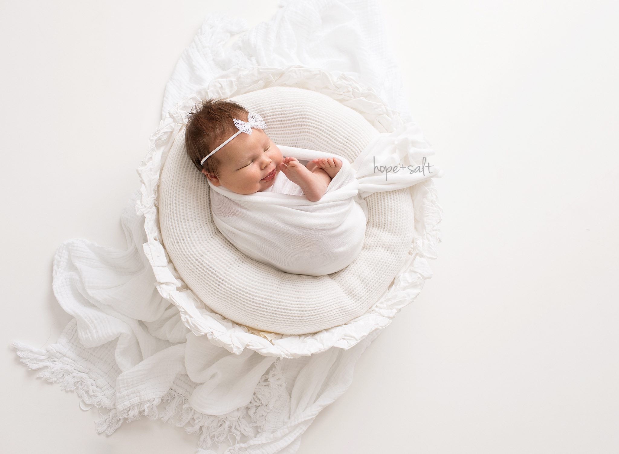 Baby Kaelyn – Burlington Studio Newborn Photographer » Hope + Salt ...